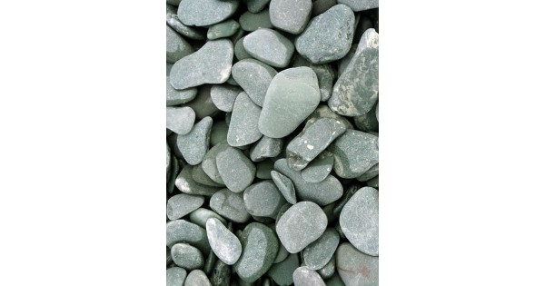 Lihvitud kiltkivi Green 30/60 mm, 20 kg